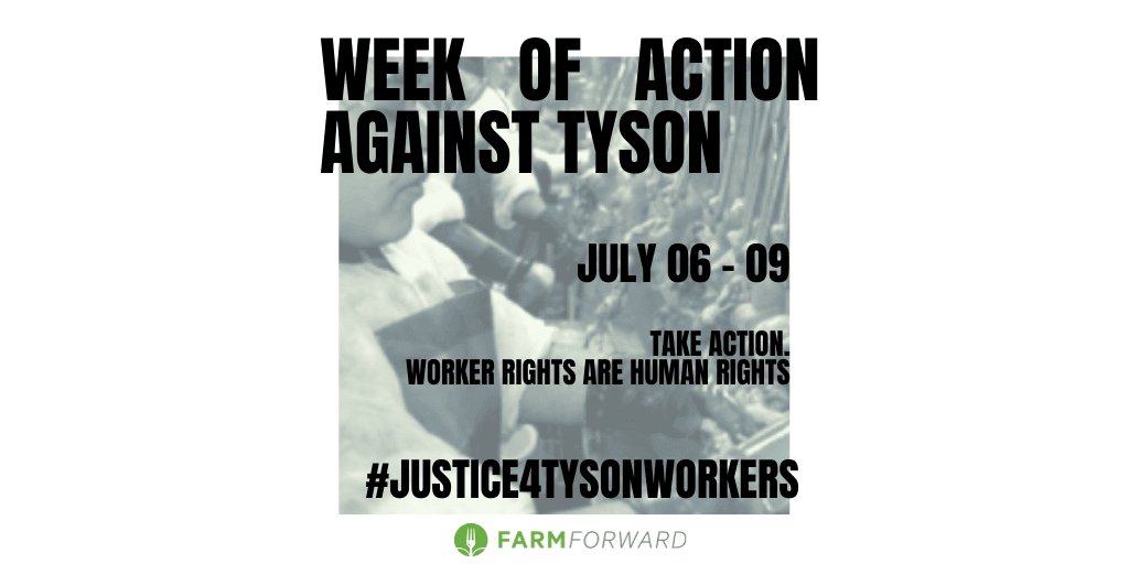 Week of Action Against Tyson | Farm Forward